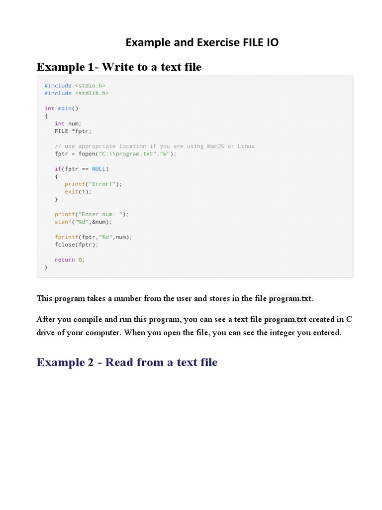 Vi Du Va Bai Tap FileIO | Download Free PDF | Pointer (Computer ... Vi Du Va Bai Tap FileIO | Download Free PDF | Pointer (Computer ...