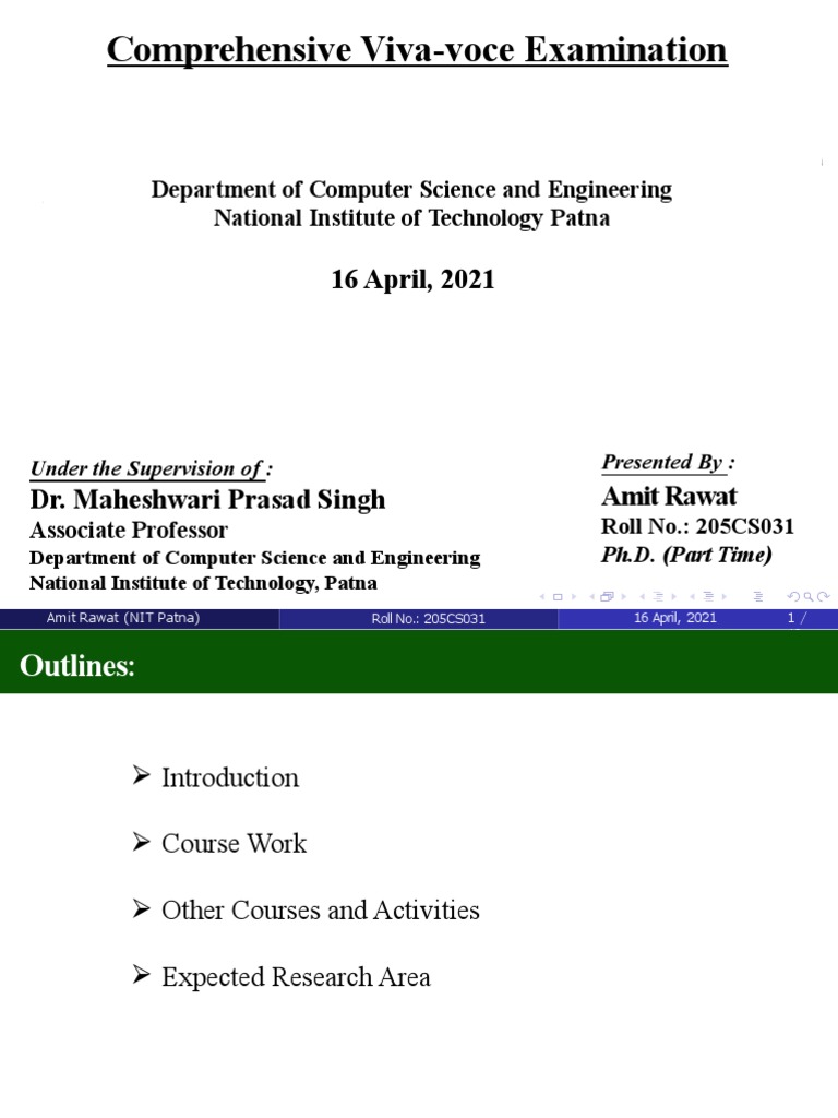 Comprehensive Viva Amit Rawat | PDF | Machine Learning | Computer Science