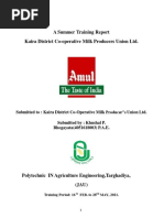Amul Organisation Structure | PDF | Milk | Cooperative
