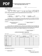 APCC New Loan Application Form 2019 | PDF | Loans | Interest