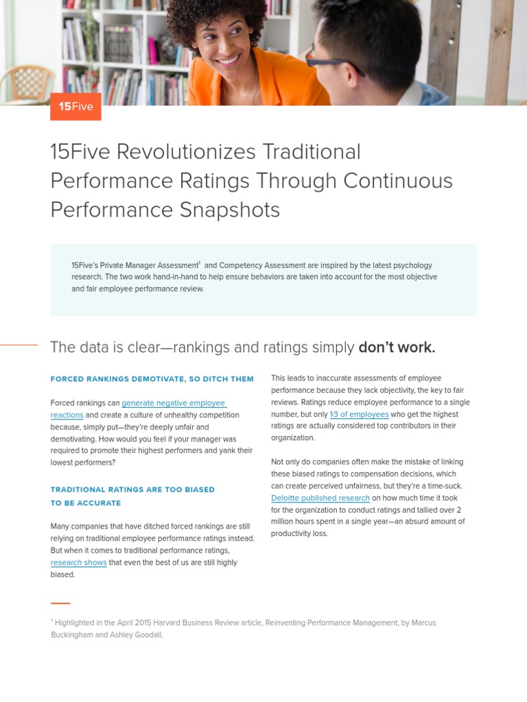 15five Revolutionizes Traditional Performance Ratings Through ...