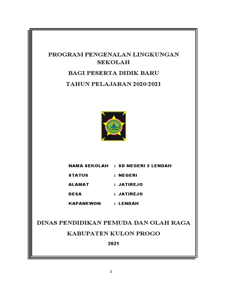 Program PLS SD | PDF Program PLS SD | PDF