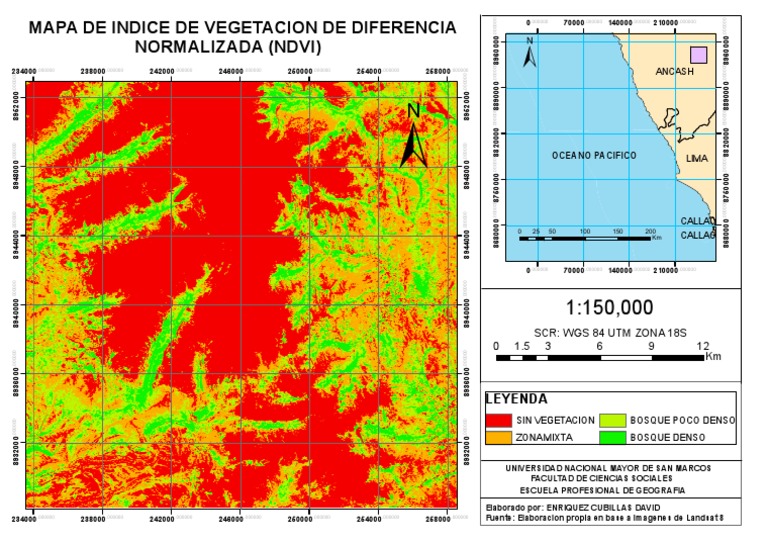 Mapa Ndvi | PDF