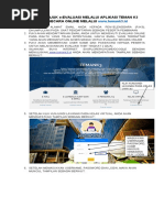 Tahapan Mengikuti Ujian Online Teman K3-1 | PDF