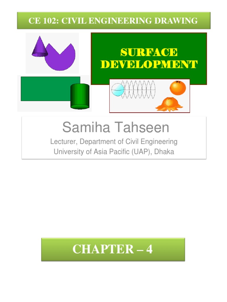 Surface Development in Engineering Drawing | PDF | Sheet Metal ...