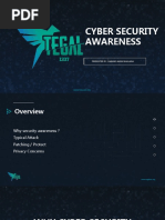 Cybersecurity Awareness Month 2024 Cyber 101 | PDF | Security | Computer Security