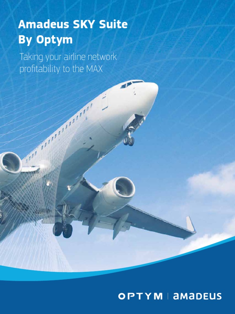 Amadeus SKY Suite by Optym: Taking Your Airline Network Profitability ...
