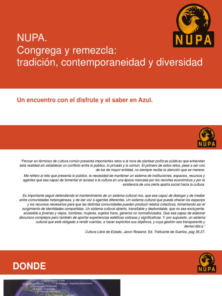 NUPA Un Centro de Investigacion, Creación y Nuevos Patrimonios en La Ciudad de Azul | PDF | Arte ...