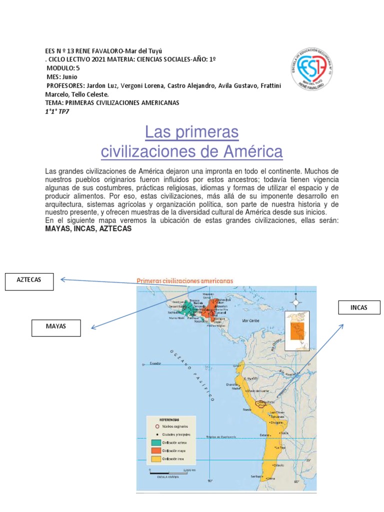 Primeras Civilizaciones Americanas | PDF | Imperio Inca | Agricultura