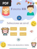 Cuadernillo Fonema R y RR | PDF | Voz humana