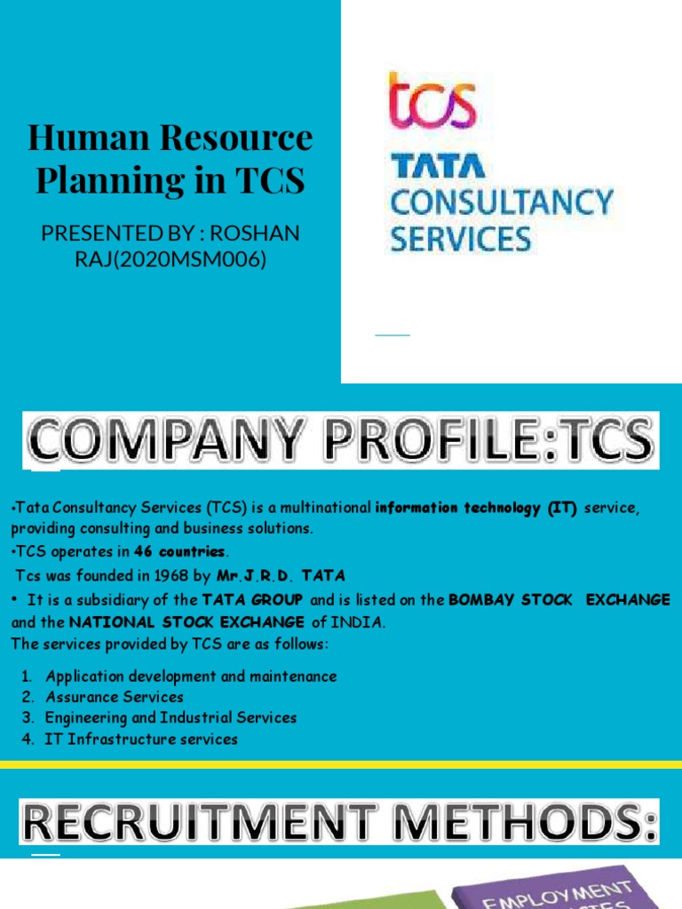 TCS Human Resource Planning Overview | PDF | Business