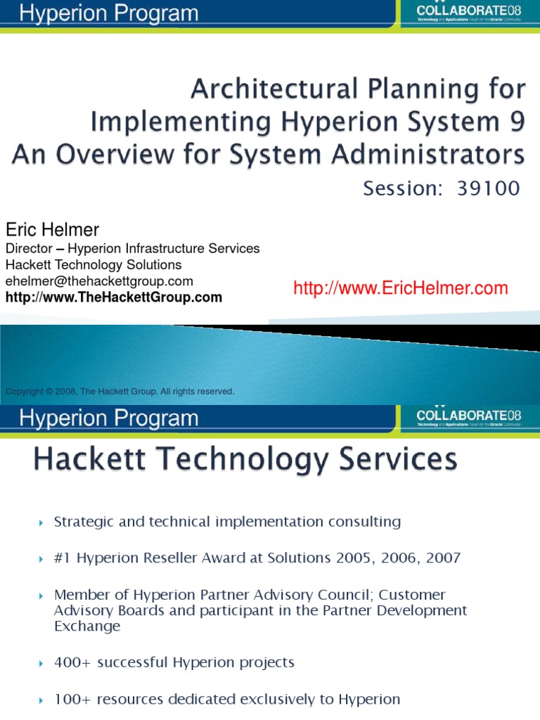 Session: 39100: Eric Helmer | PDF | Web Application | Application Software