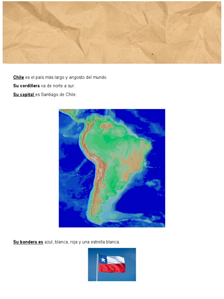 Chile Descripción Del Pais | PDF