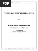 Fluid Mechanics Formulas | PDF | Fluid Dynamics | Pressure