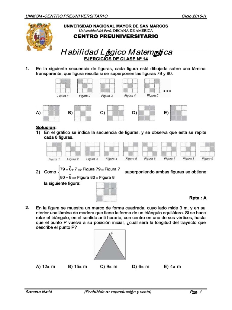 Qdoc - Tips Solucionario Semana N 14 Ordinario 2016 II | PDF | Turismo