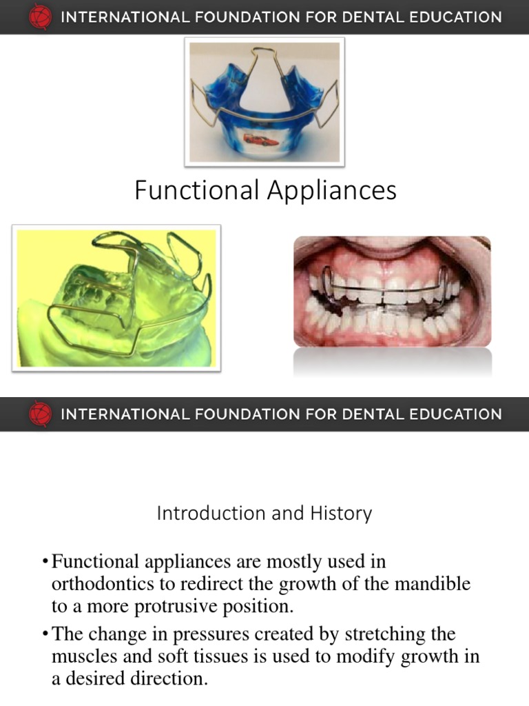 Functional Appliances 2018 | PDF | Mouth | Dentistry