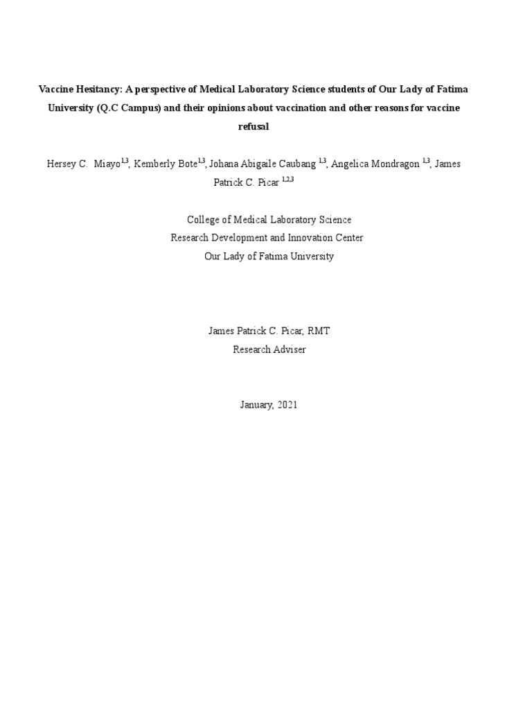 Research Title Page | PDF