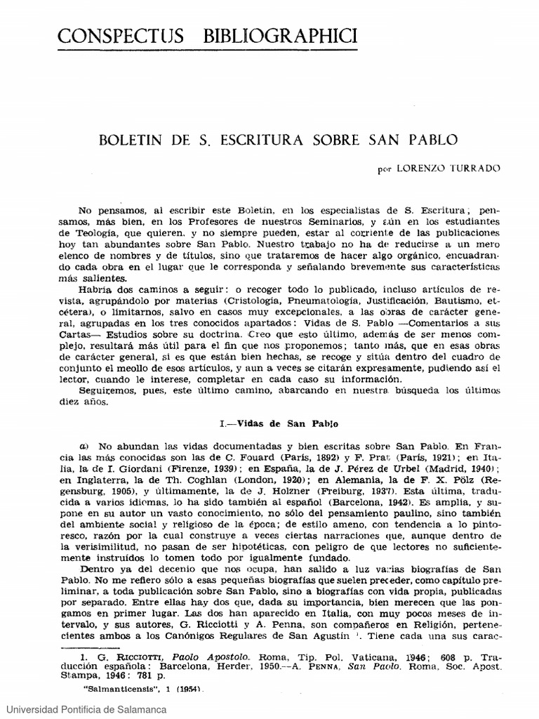 S Escritura Sobre San Pablo | PDF | Pablo el apóstol | Biblia