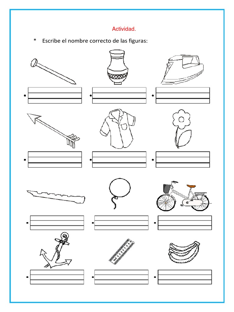Actividad de Silabas Trabadas. | PDF