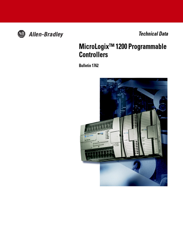 Allen Bradley Micrologix 1200 PLC Specifications | PDF | Alternating Current | Power Supply
