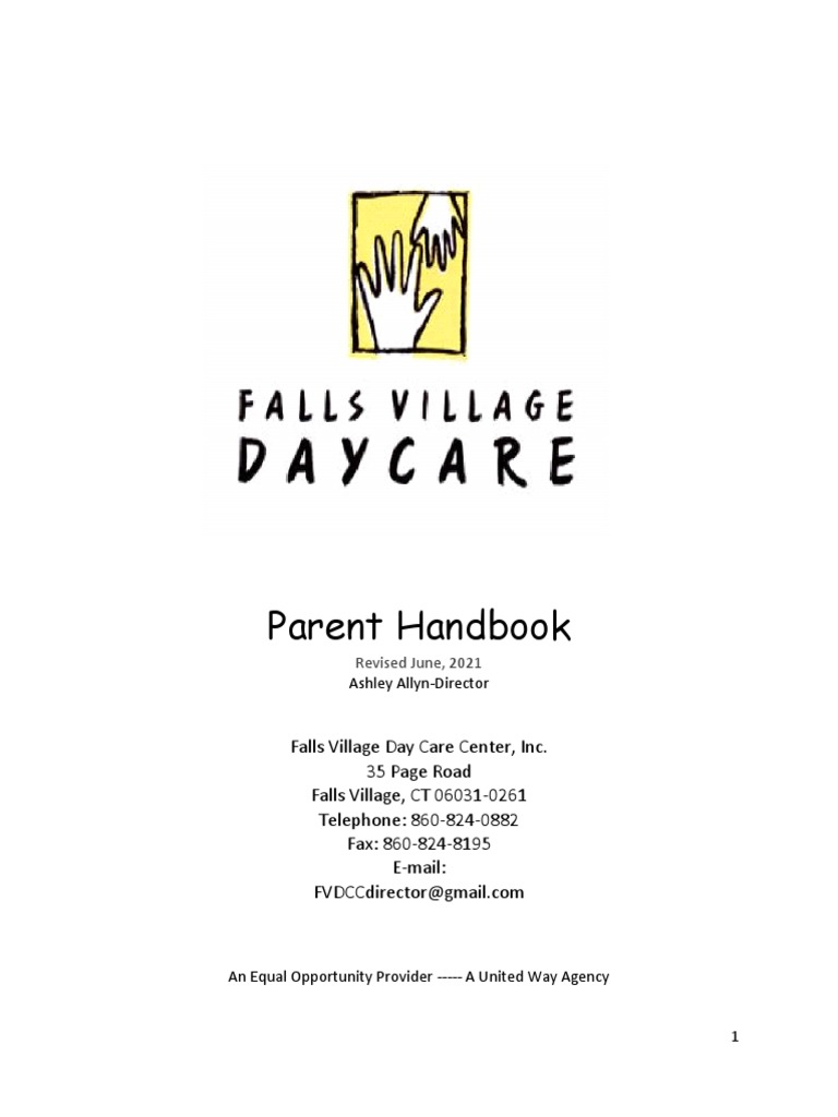 2021-2022 Parent Handbook | PDF | Child Care | Relationships