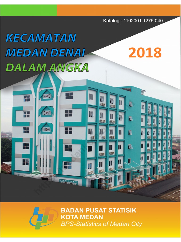 Kecamatan Medan Denai Dalam Angka 2018 | PDF
