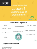 4tronix Bit:bot Makecode Starter Guide | PDF | Computing | Computer Engineering