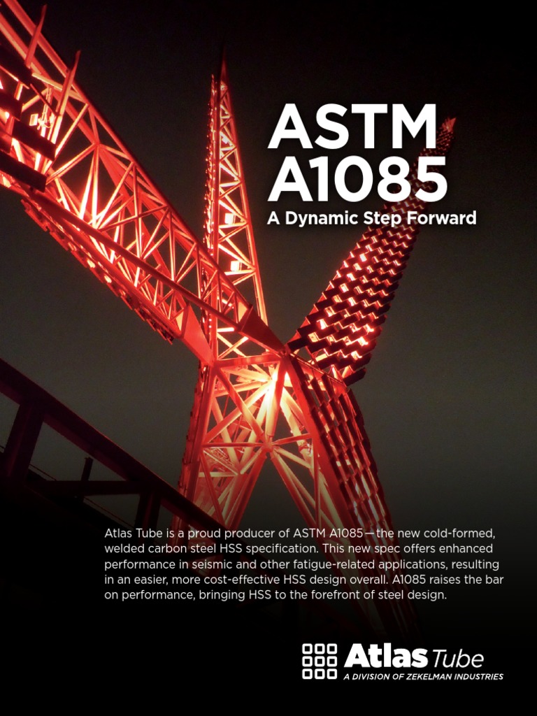 ATLAS TUBE - Steel ASTM A1085 HSS Catalogue | PDF | Strength Of ...