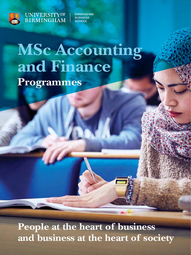 MSC Accounting and Finance: Programmes | PDF | Academic Degree ...