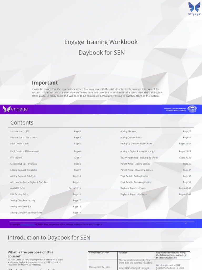 Workbook - Daybook For SEN | PDF | Copyright | Icon (Computing)