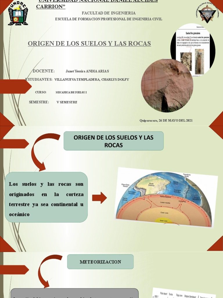 Rocas y Suelo | Descargar gratis PDF | Roca (geología) | Roca ígnea
