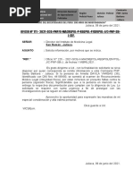 Modelo Oficio Remite Informe Criminalistico | PDF