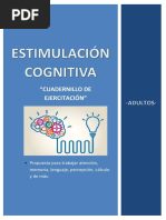 Cuadernillo de Estimulacion Cognitiva | PDF | Atención | Memoria