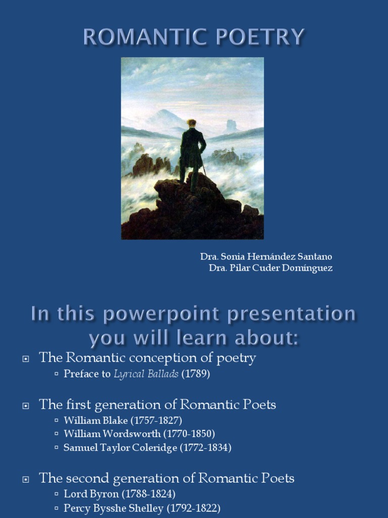 Romantic Poetry | PDF | Romanticism | Poetry
