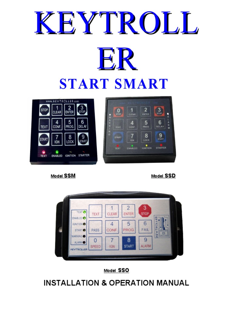 Installation & Ops Manual - Smart Start M and D Models 7-2009 ...