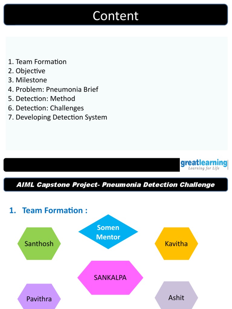 AIML Pneumonia Detection Capstone Project withApproachSlides | PDF | Pneumonia | Medical Specialties