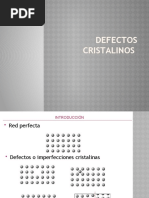 Defectos Lineales (Dislocaciones) 1.1 | PDF | Dislocación | Ingeniería ...