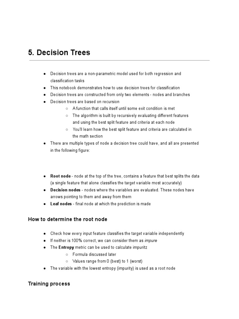 Decision Trees | PDF | Computer Programming | Algorithms And Data Structures