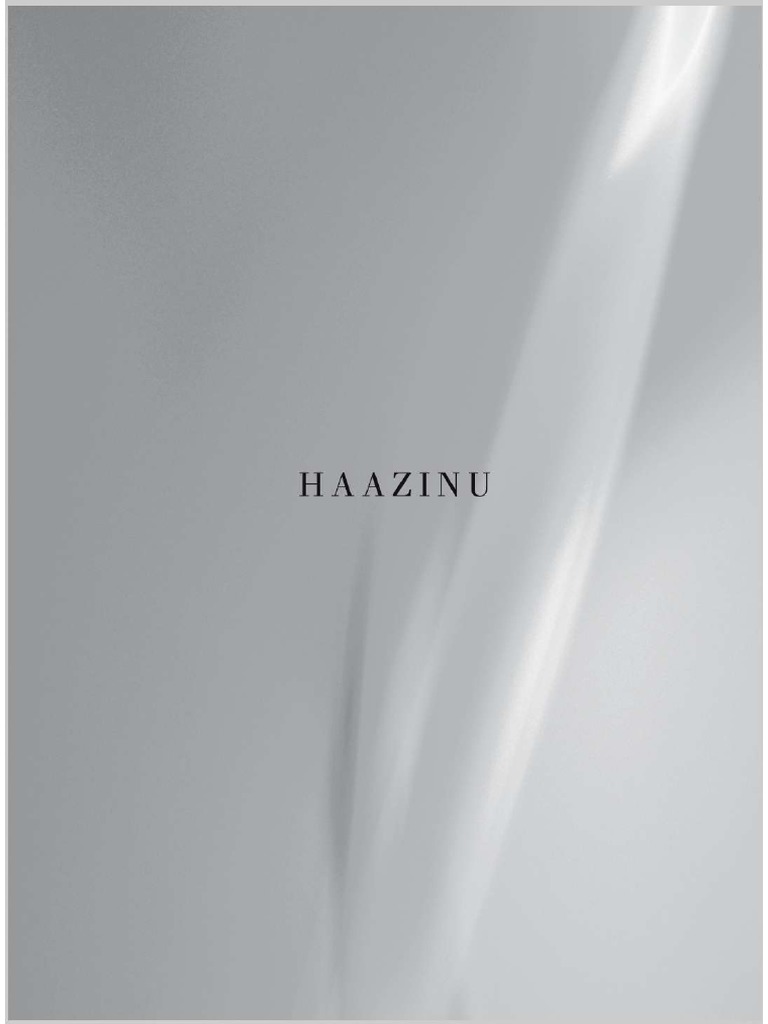 Parashat Haazinu - Biblia Cabalística | PDF