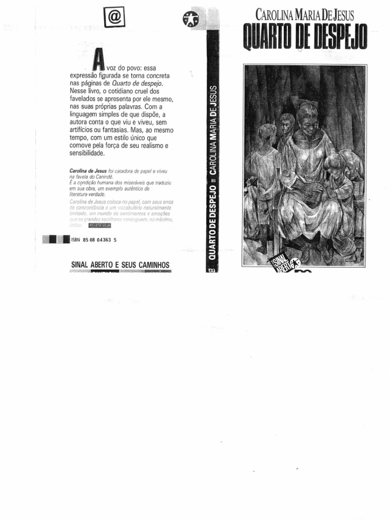 Carolina Maria de Jesus - Quarto de Despejo | PDF