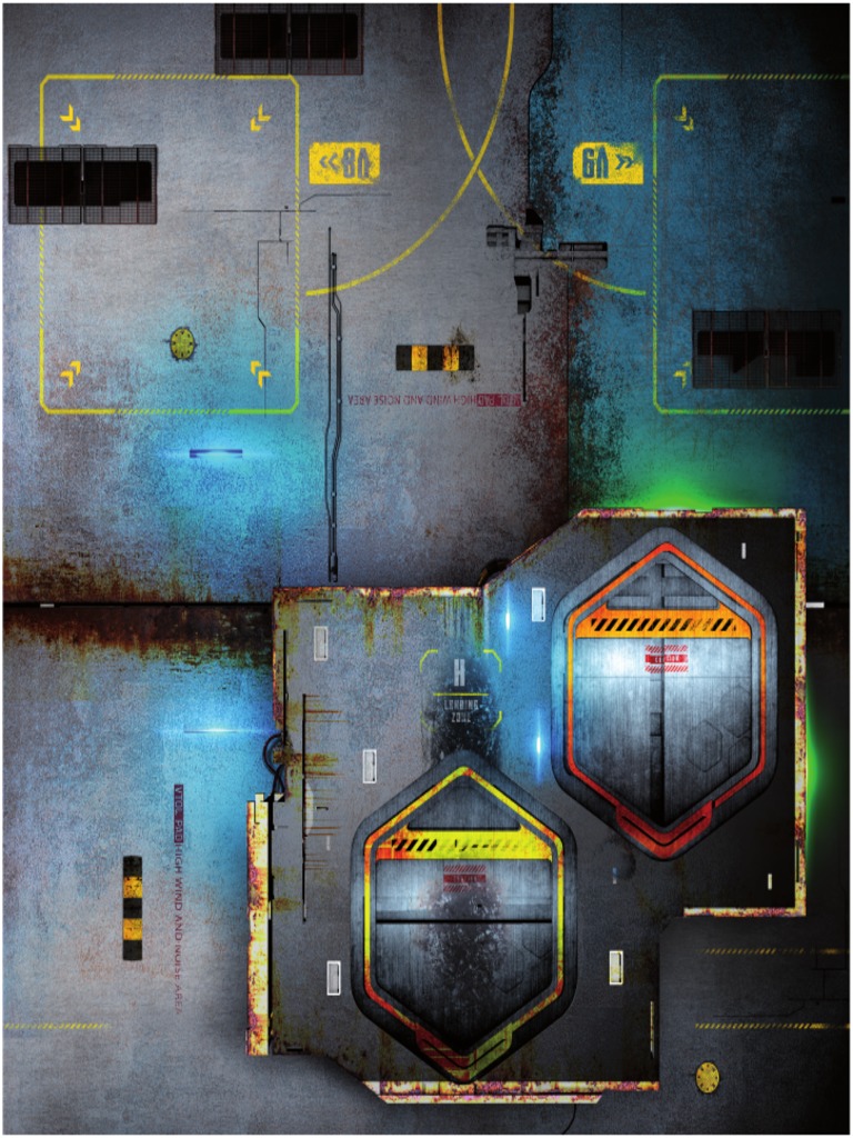 UNIT9 Map - Landing Pads - 48x48 | PDF