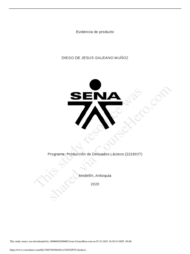 Mapa Conceptual | PDF | Leche | Productos lácteos