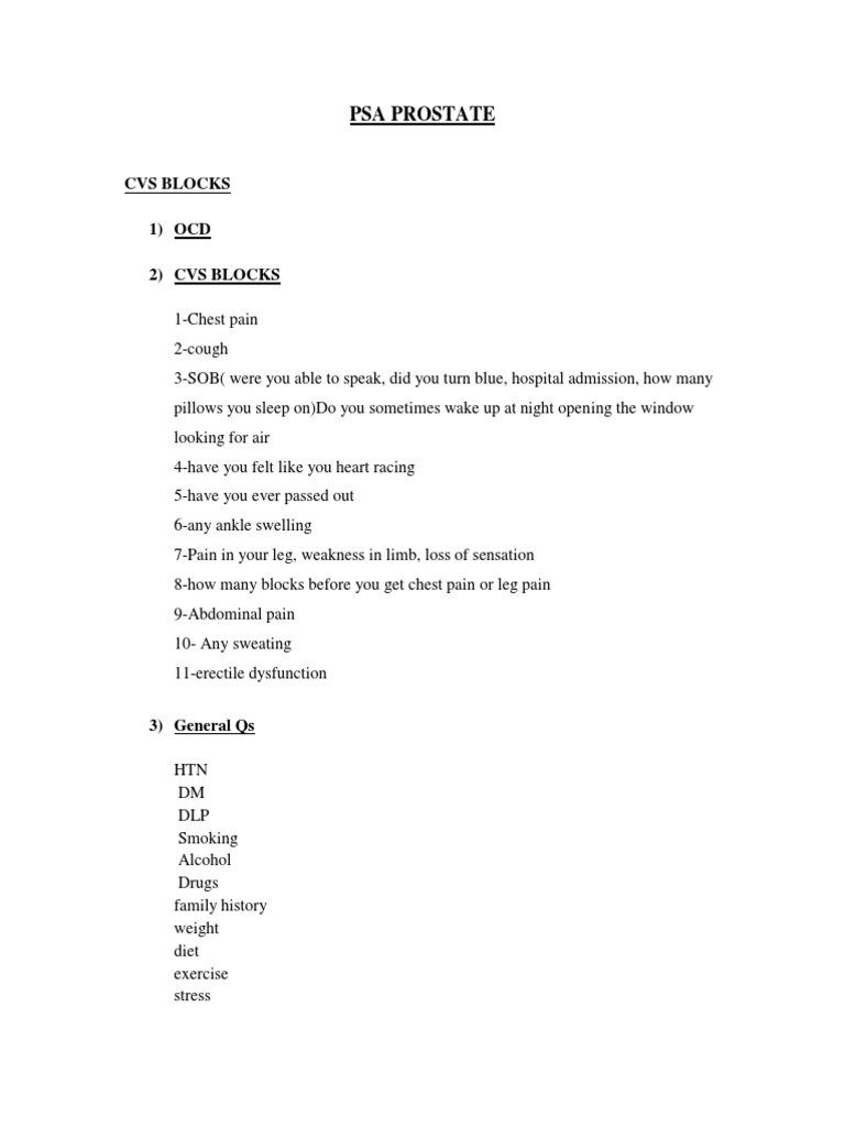 CVS Nac-Osce Blocks | PDF | Hypertension | Blood Pressure