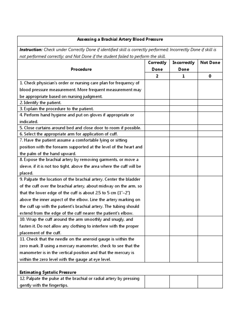 Instruction: Check Under Correctly Done If Identified Skill Is ...