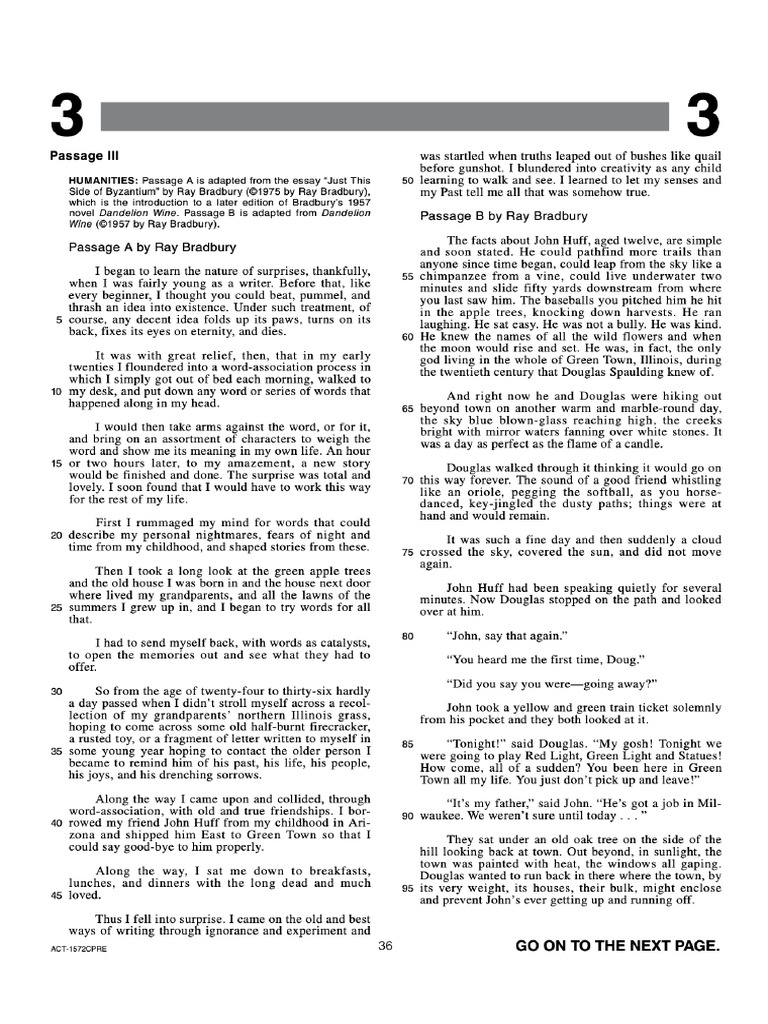 Paired Passage | PDF