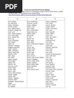 AP Bio Root Word List | PDF