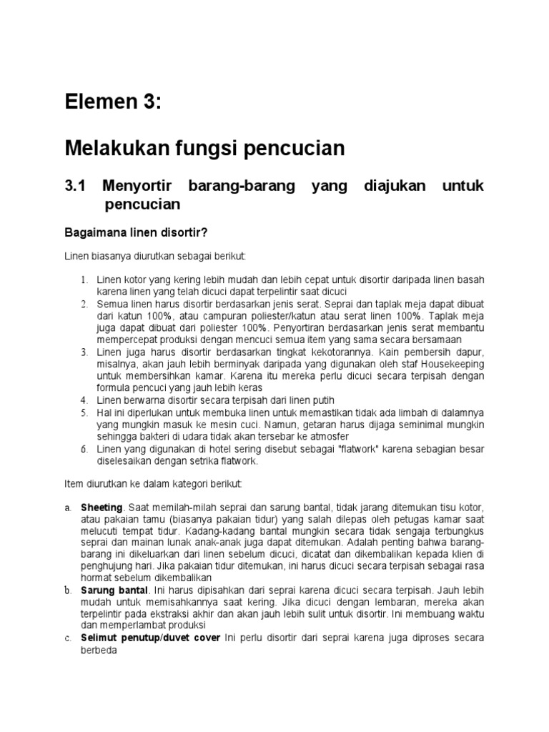 Elemen 3 | PDF