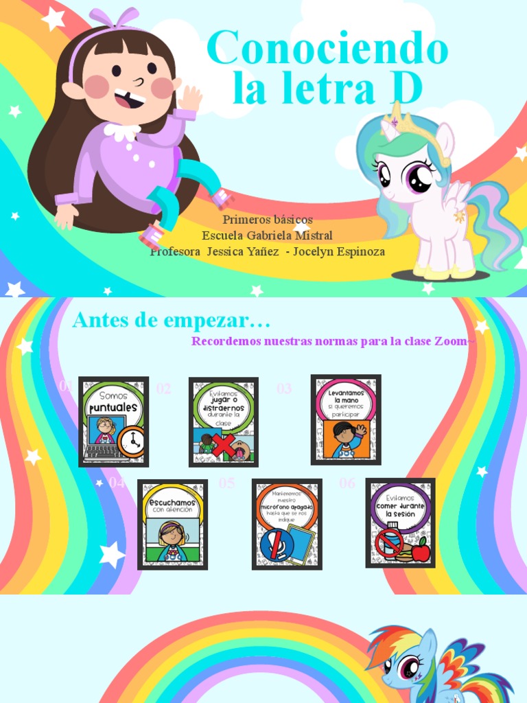 Aprendiendo la Letra D en Clase | PDF | Artes del Lenguaje y ...