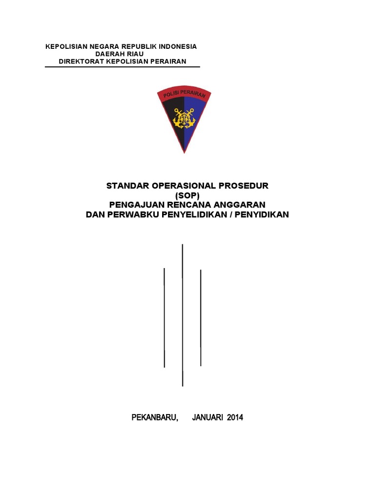 Sop Dana Lidik Sidik | PDF