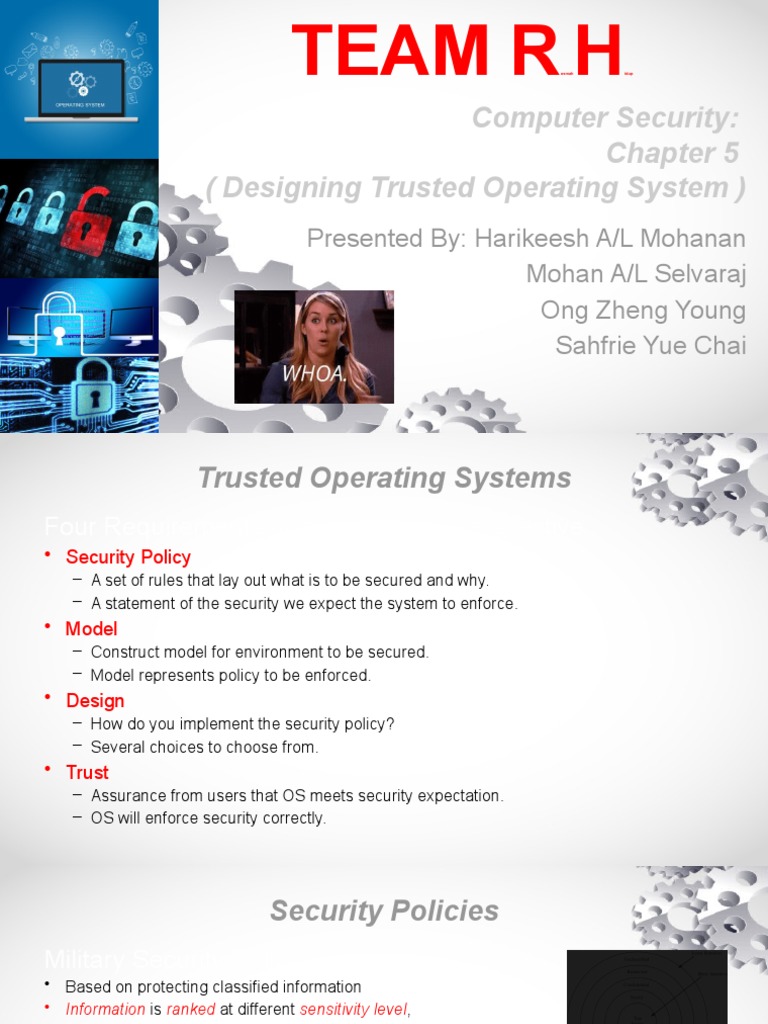 Computer Security PRESENTATION CHAPTER 5 | PDF | Access Control ...